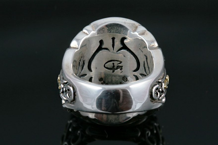 Baron Red Ruby Silver Ring MR-030R